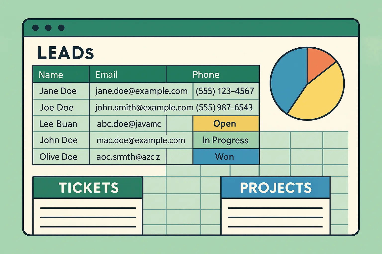 The Best CRM Template